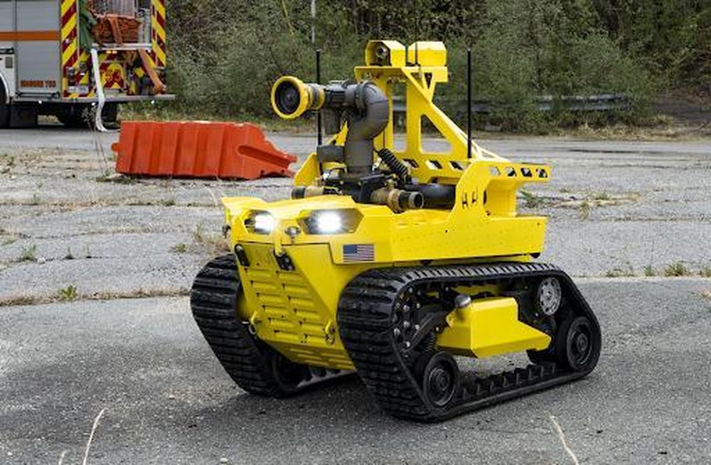 Robot cứu hỏa điều khiển từ xa được triển khai thử nghiệm tại Mỹ ...
